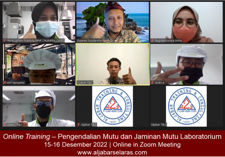 Training Pengendalian Mutu dan Jaminan Mutu Laboratorium Kalibrasi – PT ...