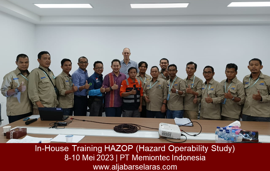 Training HAZOP (Hazard Operability Study) – PT Aljabar Anugrah Selaras